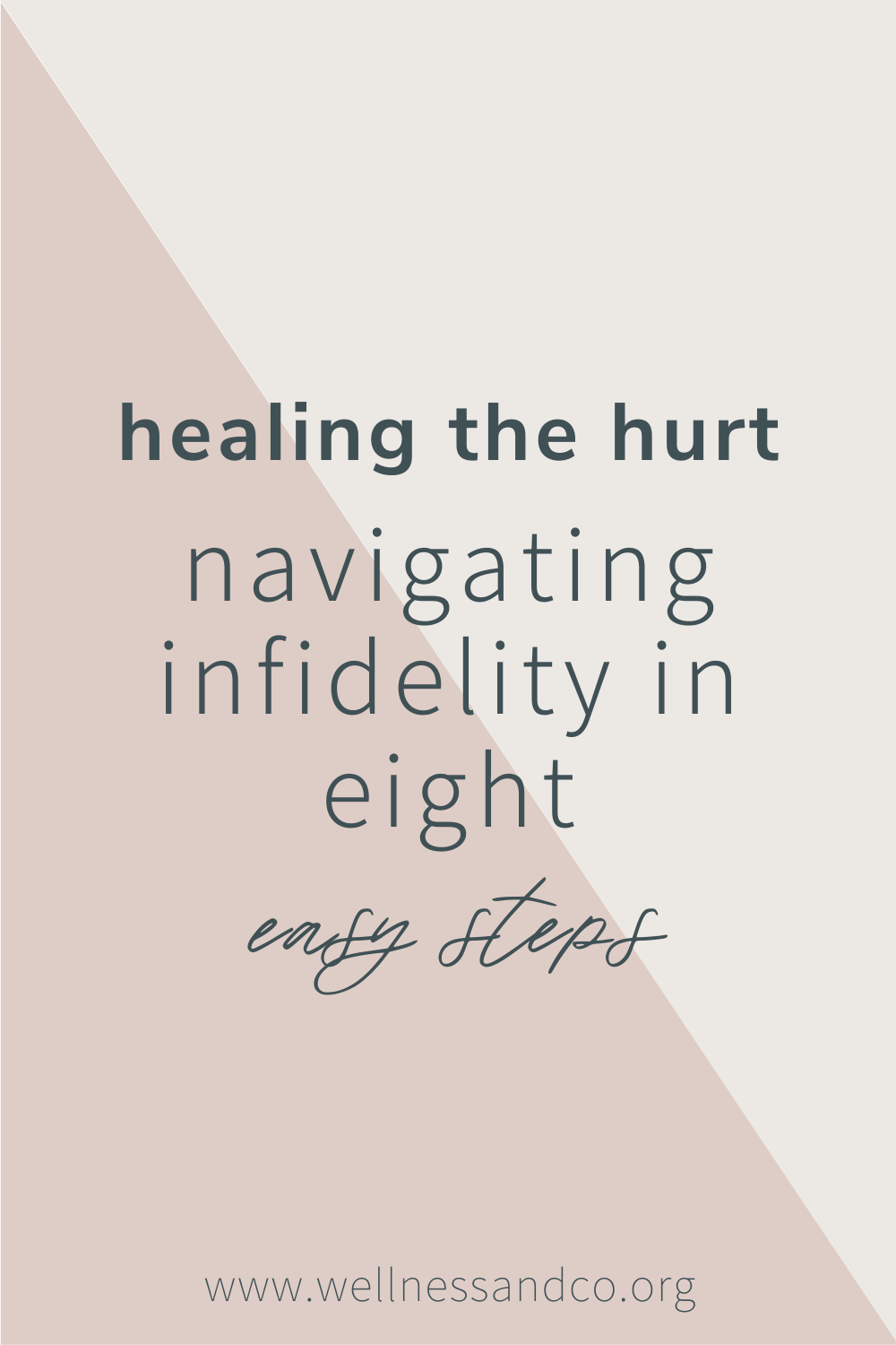 Navigating Infidelity in Eight Easy Steps - Wellness & Co.